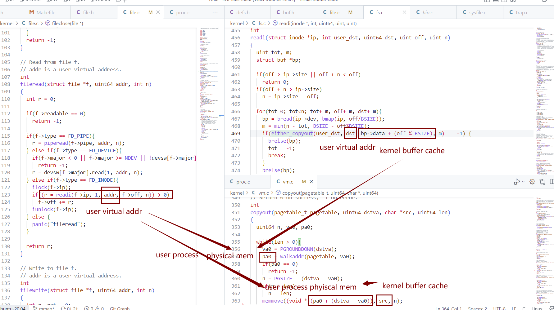 操作系统-xv6-lab10-mmap | 不落辰